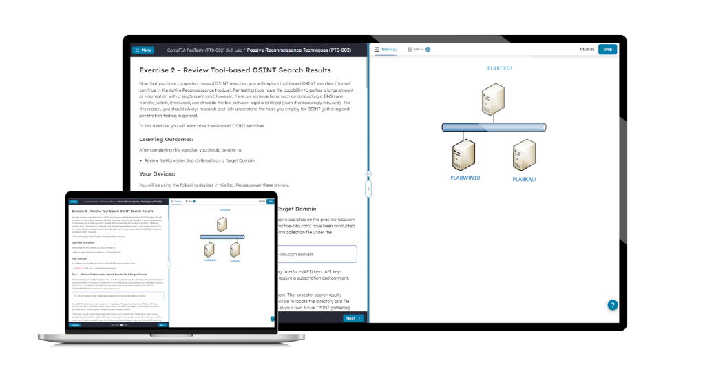 Practice Lab for CompTIA PenTest+ PT0-002 – Network Simulator – IT ...