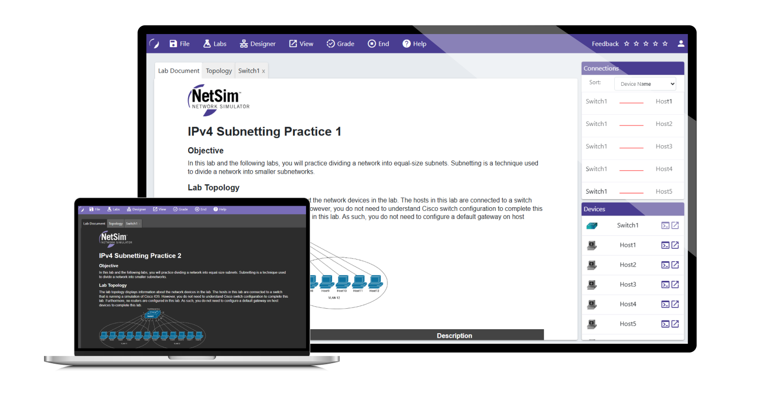 NetSim Network Simulator – Network Simulator – IT Practice Exams ...